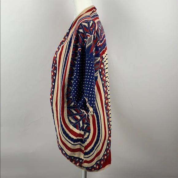 Anthropologie | Sweaters | Angel Of The North Boho Tribal Cocoon Card ...